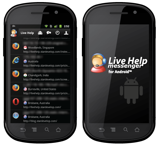Live Help Android App - Available Now - Chatstack Blog - Live Chat Software